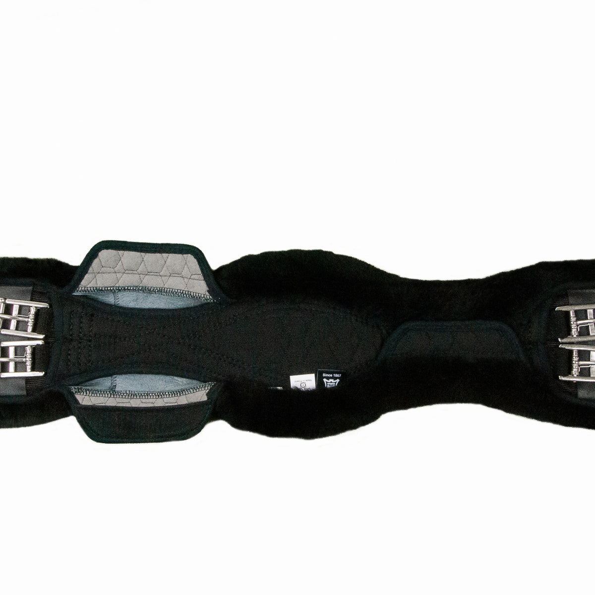 Mattes Anatomic Short Girth Quilted Sheepskin Cover – World Equestrian ...